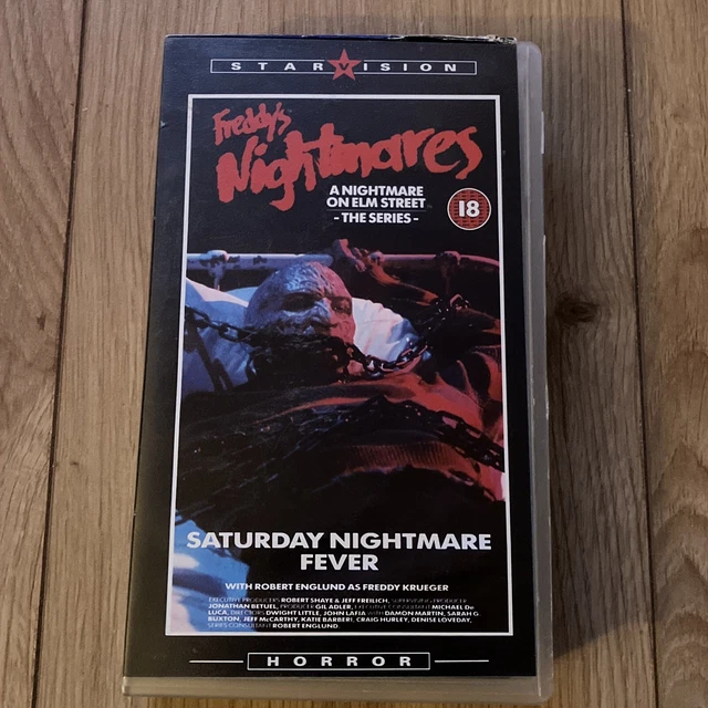 FREDDY’S NIGHTMARES A Nightmare on Elm Street - Saturday Fever VHS ...