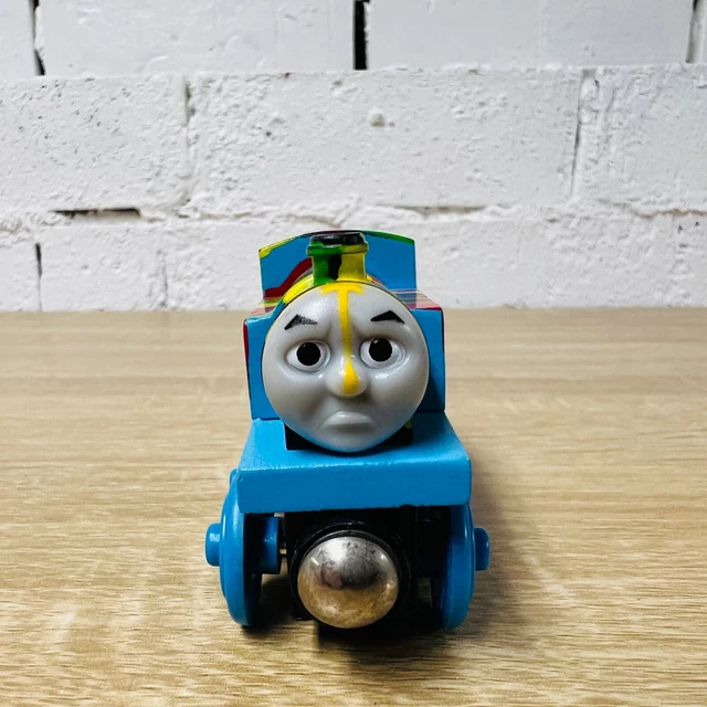 PAINT SPLATTERED THOMAS - Thomas the Tank Engine & Friends Wooden ...