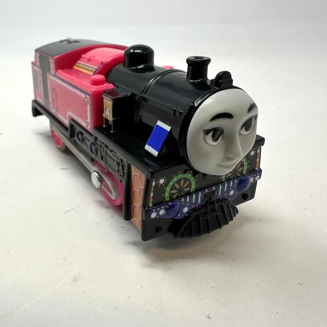 THOMAS & FRIENDS Trackmaster Ashima Train Hyperglow Glow Light Up 2017 ...