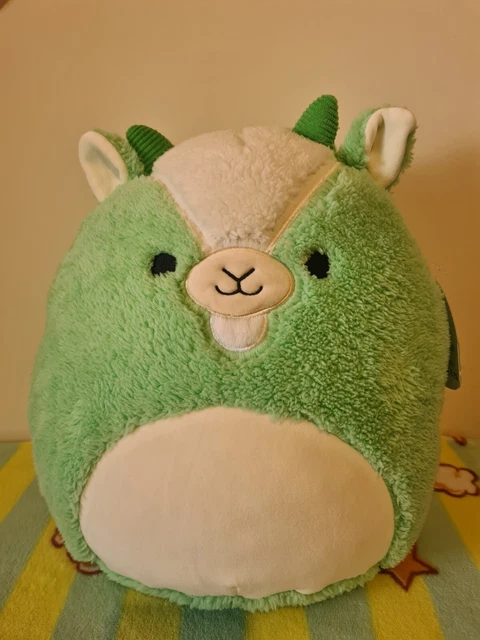 SQUISHMALLOWS FUZZ A Mallow Palmer The Green Goat Plush New With Tag £ ...