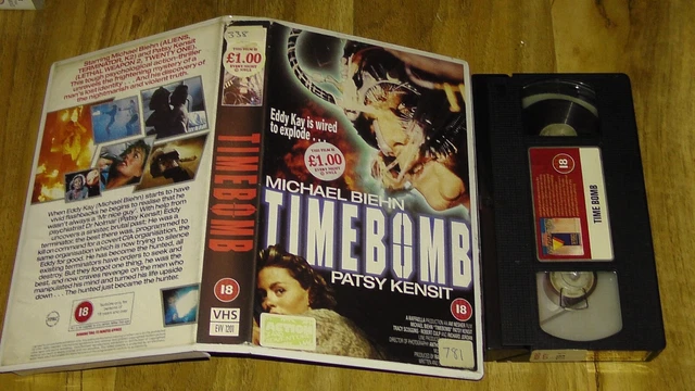 TIME BOMB VHS Video Big Box Ex Rental EIV EV Entertainment In Video £5. ...