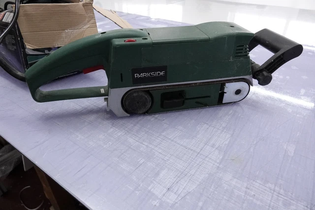 PARKSIDE BELT SANDER PEBS 900 & Blackspur plunge router woodworking ...