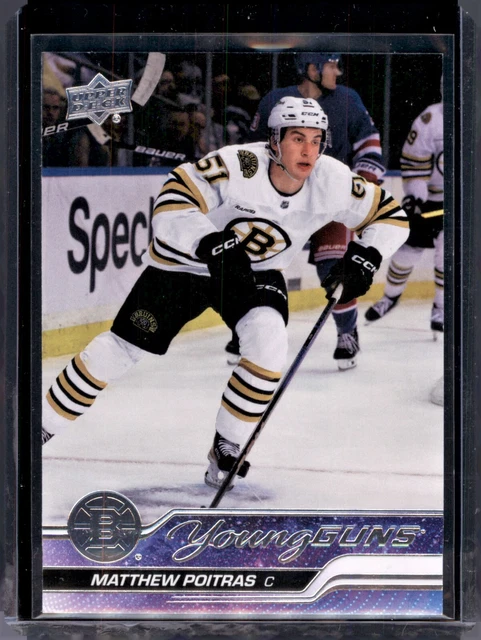 2023-24 MAZZO SUPERIORE giovani pistole Matthew Poitras RC #478 EUR 13 ...