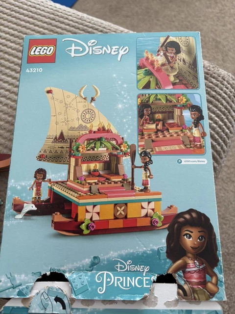 LEGO DISNEY PRINCESS 43210 Moana's Wayfinding Boat 6+ £16.15 - PicClick UK