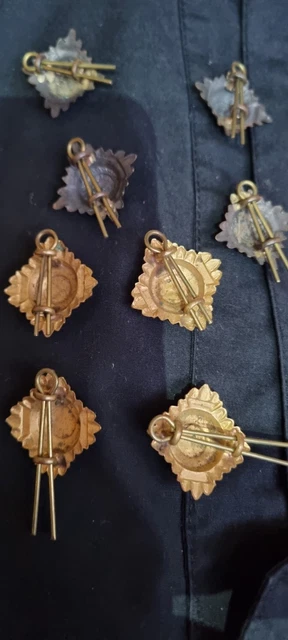 ARMY UNIFORM OLD Button's Original. 2 Sets Of 4 £26.70 - PicClick UK