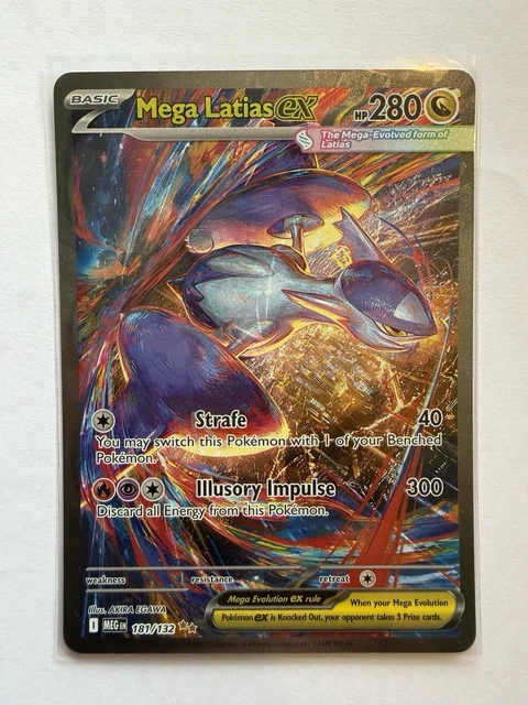 MEGA LATIAS EX 181/132 - Mega Evolution - SIR - Pokemon TCG English NM ...