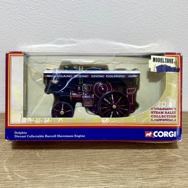 CORGI THE STEAM Rally Collection Burrell Showmans Grand Scenic Diving ...