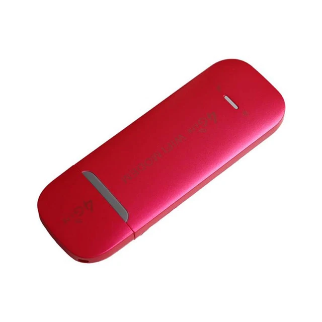 4G ROUTER PORTABLE 4G WiFi Dongle 150Mbps USB Modem for Laptop (Pink ...