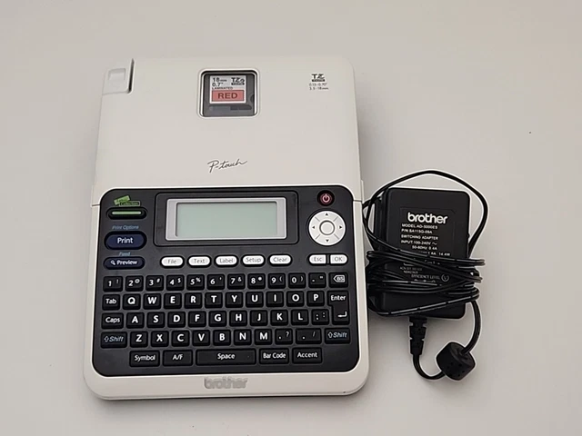 BROTHER P-TOUCH PT-2030 Thermal Label Maker Printer $39.99 - PicClick AU