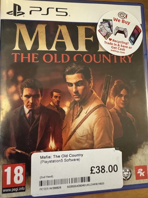 MAFIA: THE OLD Country PS5 - PlayStation 5 £25.99 - PicClick UK