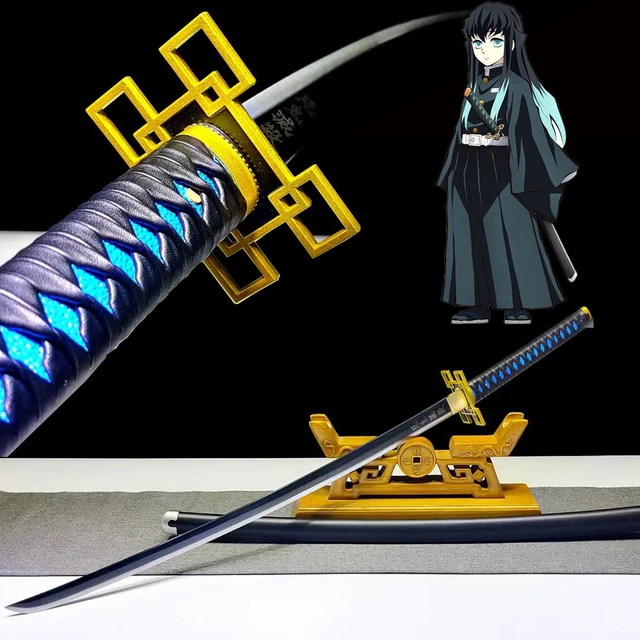 TOKITOU MUICHIROU KNIFE,HANDMADE Demon Slayer Katana Sword,Sharp Anime ...