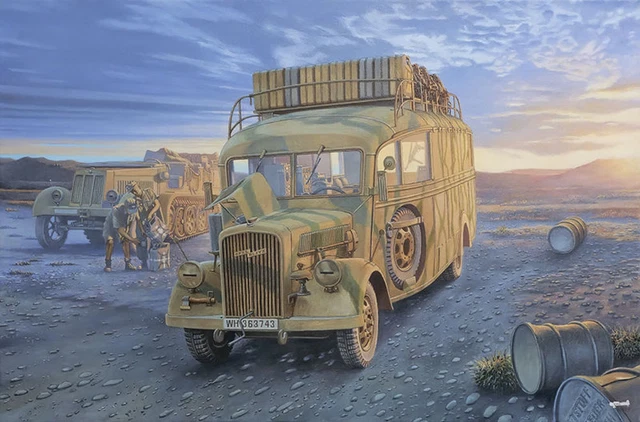 RODEN 1:35 810 Opel Blitz Omnibus W39 Stabwagen EUR 41,39 - PicClick DE