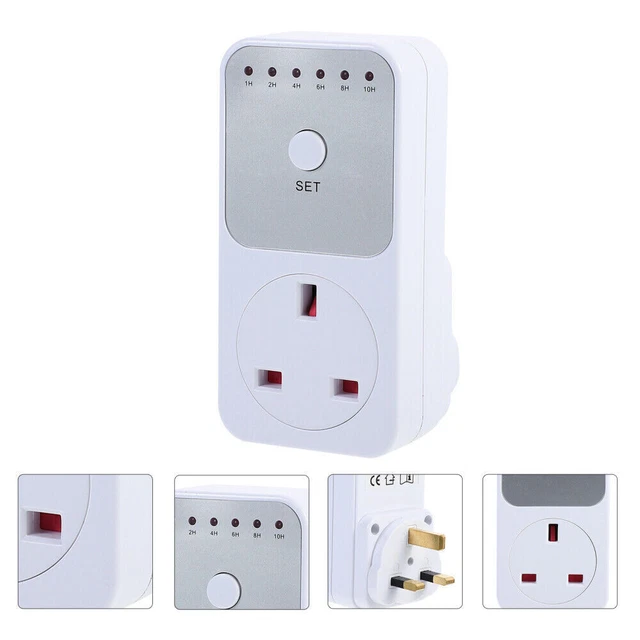 Smart Control Countdown Timer Switch Auto Shut Off Outlet Uk Plug In Socket New £7 69 Picclick Uk
