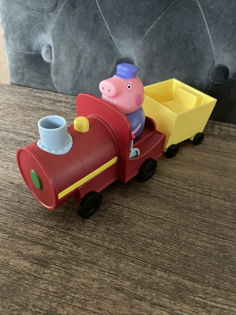 PEPPA PIG GRANDPA Pigs Toy Train Miniature Locomotive £6.50 - PicClick UK