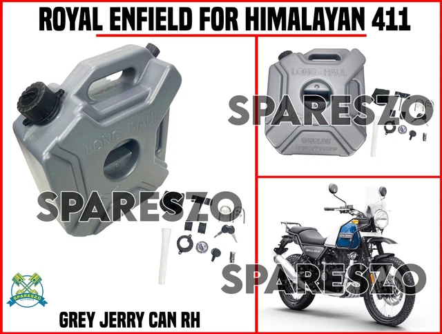 ROYAL ENFIELD &GREY JERRY CAN RH" For Himalayan 411cc - With Express ...