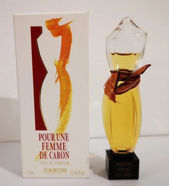 MINIATURE PARFUM CARON POUR une FEMME 5 ml EDP PLEIN ANCIEN RARE EUR 10 ...