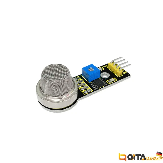 KEYESTUDIO ANALOG GAS Sensor (MQ-2) for Arduino Fuel Gas and Smoke £4. ...