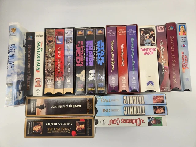 VHS MOVIE TAPES Lot of 24 £31.32 - PicClick UK