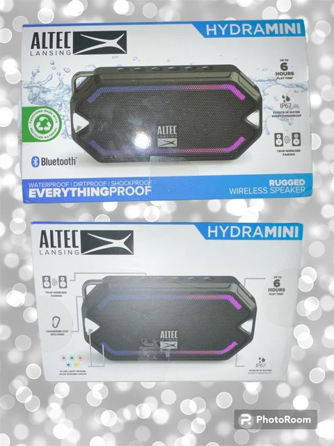 ALTEC LANSING HYDRAMINI Everything Proof Wireless Bluetooth Speaker ...