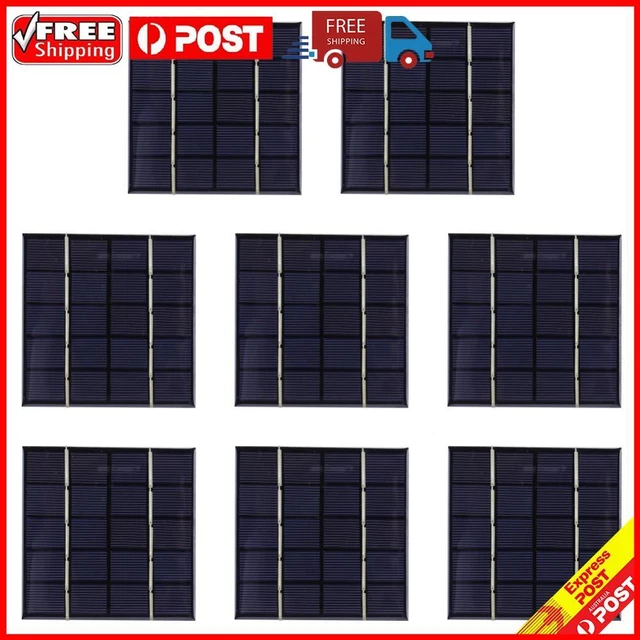 3W 5V PHOTOVOLTAIC Cells Solar Plate for 3.7V Battery 3-5V Battery ...