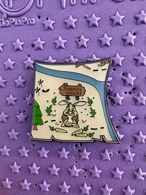 LOUNGEFLY DISNEY WINNIE The Pooh Map Blind Box Pin - Rabbit £11.41 ...