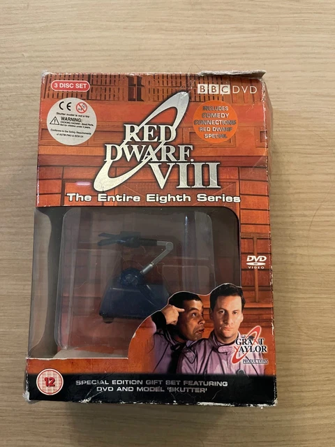 RED DWARF VIII Dvd Special Edition With Skutter Figure Rare Gift Set ...