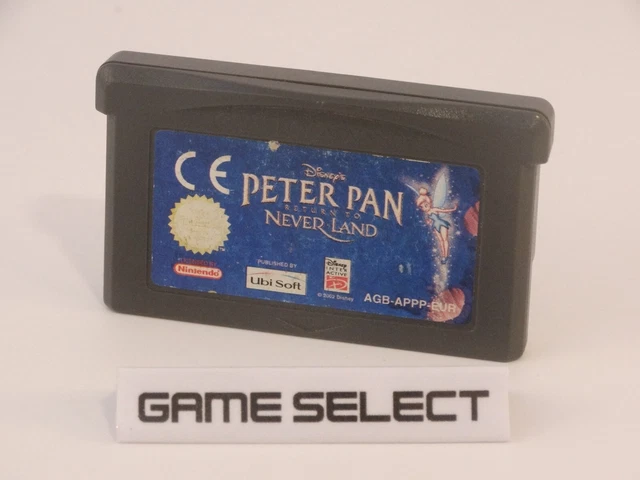 DISNEY'S PETER PAN Return To Never Land Nintendo Jeu Boy Advance GBA Et ...