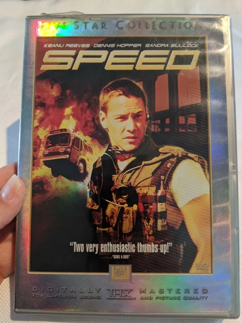 SPEED (DVD) FIVE Star Collection THX Keanu Reeves Sandra Bullock Dennis ...