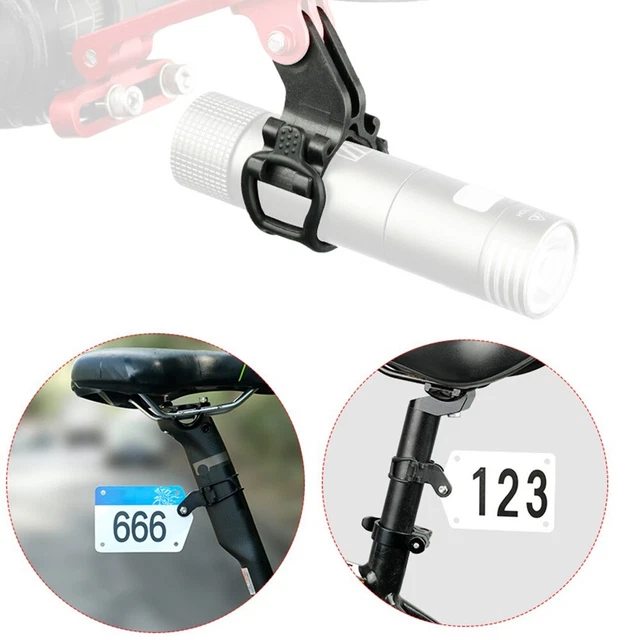 SUPPORT SIMPLE fixation manuelle VTT v lo de route porte-lampe de poche ...