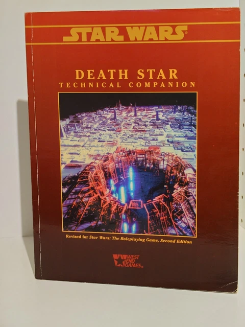 VINTAGE STAR WARS RPG Death Star Technical Companion - West End Games £ ...