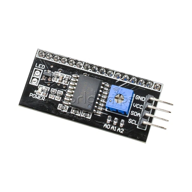 IIC/I2C SERIAL INTERFACE Board Module Port for Arduino 1602LCD Display ...