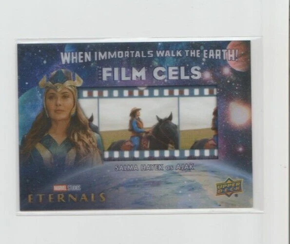 CARTE À COLLECTIONNER Upper Deck Eternals Film Cels 2023 #FC-1 Salma ...