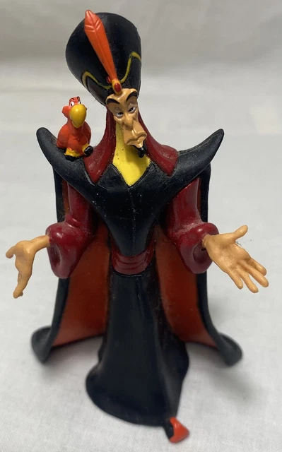 1992 ALADDIN JAFAR with Lago PVC Figure 3.25" Mattel Disney TF79 £6.79 ...