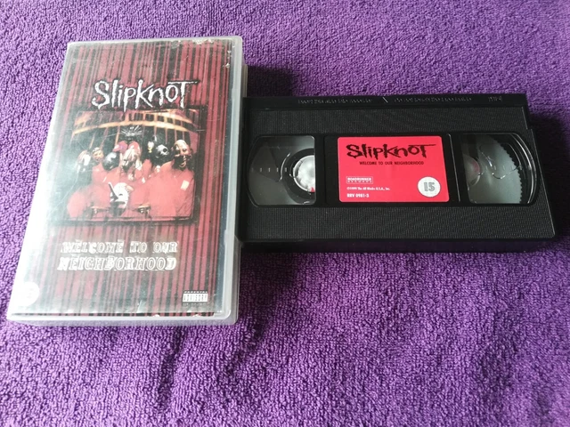 SLIPKNOT - WELCOME To Our Neighbourhood (VHS, 1999) RRV 0981-3 ...