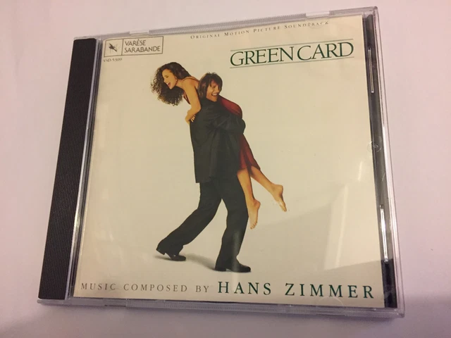 GREEN CARD (HANS Zimmer) OOP 1991 Varese Score Soundtrack OST CD £14.99 ...
