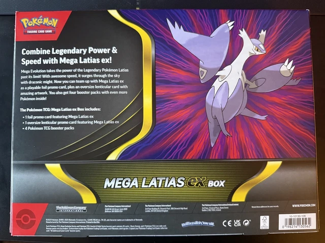POKEMON TCG MEGA Evolution Mega Latios EX Box - Brand New & Sealed £30. ...