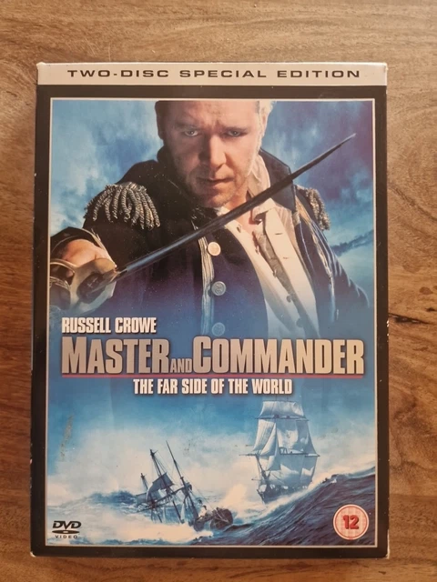 MASTER AND COMMANDER: The Far Side of the World DVD Starring Russell ...