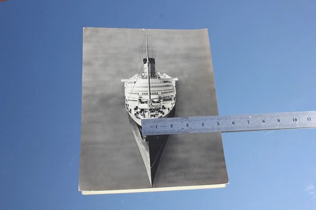 CUNARD WHITE STAR Line Rms Queen Elizabeth Stuart Bale Builders Model ...