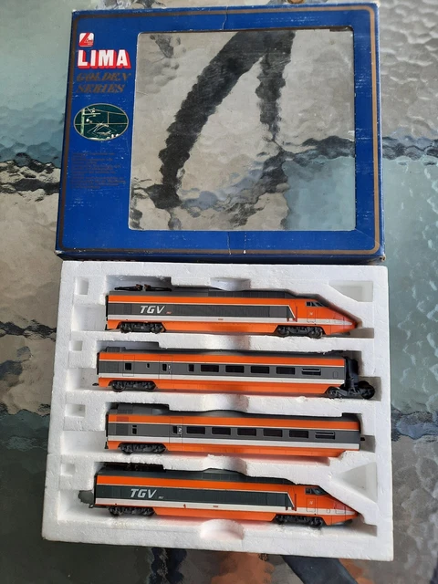 RARE COFFRET TGV Sud Est Lima Golden Series Echelle Ho EUR 79,99 ...