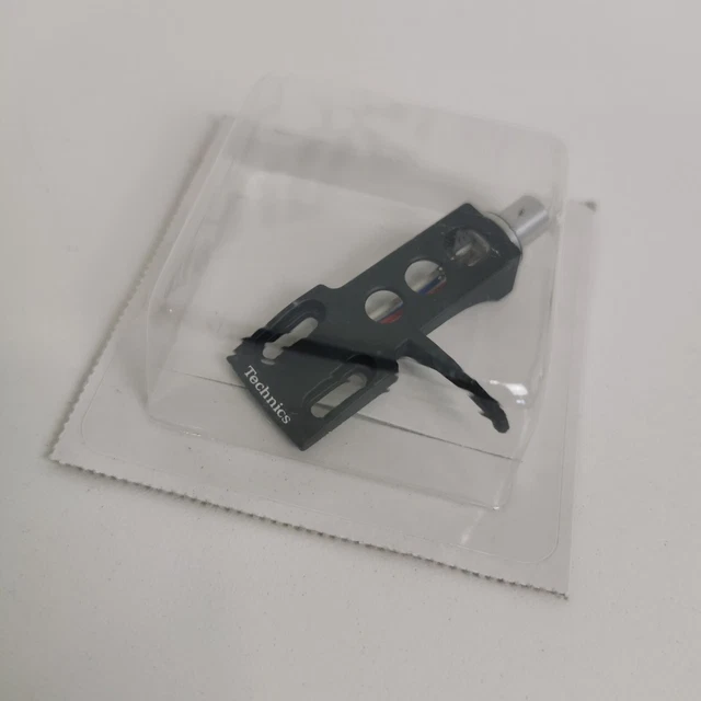 GENUINE NEW TECHNICS Black Headshell with Wires SL1200 SL1210 MK2 ...