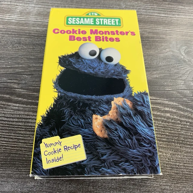 SESAME STREET - Cookie Monster's Best Bites (VHS, 1995) £8.80 - PicClick UK