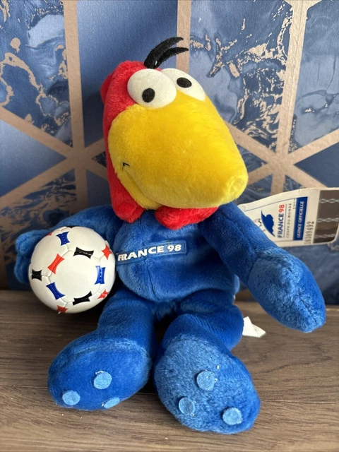 FRANCE 98 FIFA World Cup 1998 Mascot Plush BNWT Collectable Memorabilia ...