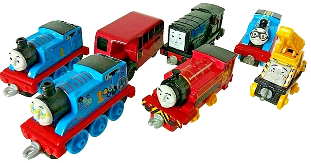THOMAS THE TANK Engine Friends Mattel Bundle Gullane 2013 Push Along ...