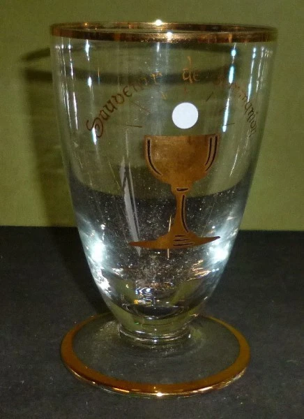 VERRE DE COMMUNION Ancien Dore EUR 10,00 - PicClick FR