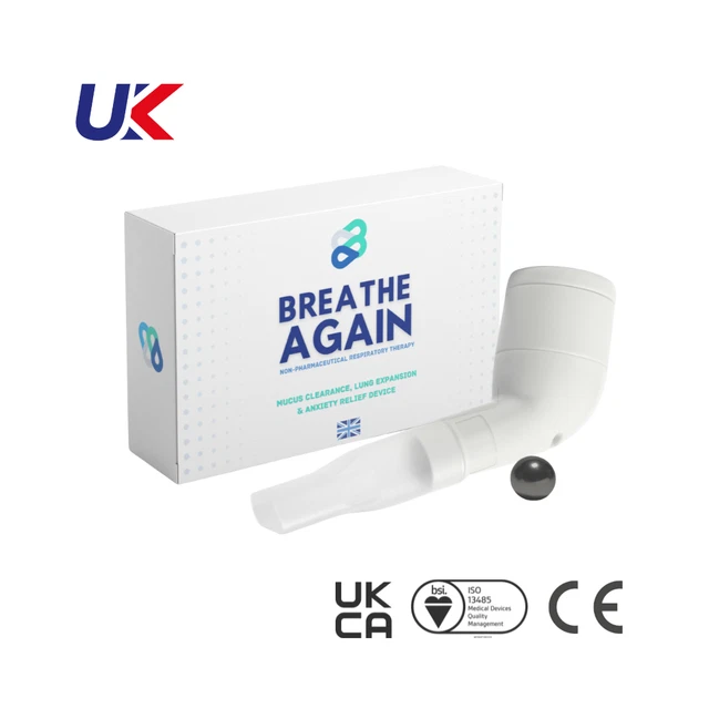 MUCUS CLEARING OPEP Flutter Device, Lung Exercise COPD Method - BREATHE ...