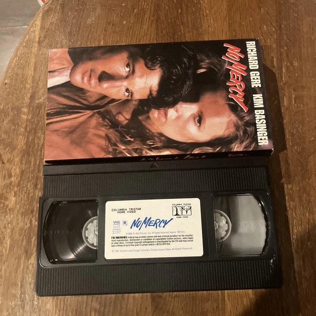 NO MERCY VHS 1993 Richard Gere, Kim Basinger £8.34 - PicClick UK