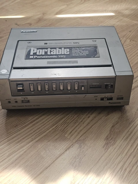 PORTABLE VIDEO CASSETTE recorder Panasonic NV-3000 £37.12 - PicClick UK