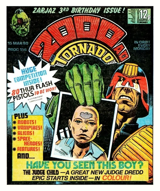 2000AD PROG 156-181 Judge Child 1st Judge Hershey Bolland All 26 Comics ...