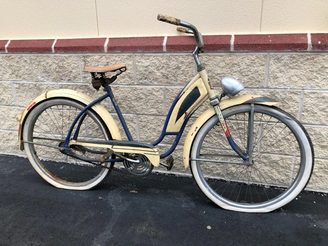 VINTAGE 50'S CIRCA Cwc Roadmaster Girls 26" Balloon Tire Cruiser £196. ...