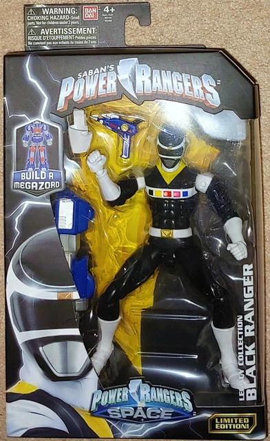 BANDAI LEGACY POWER Rangers in Space Black Ranger MISB $24.99 - PicClick CA